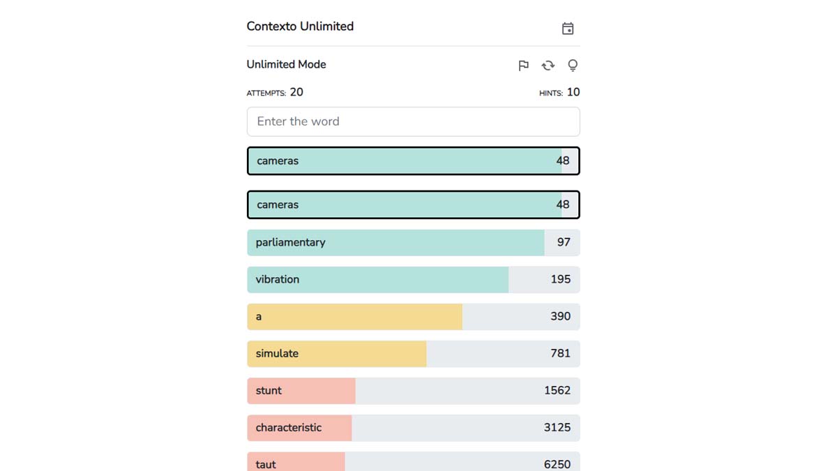 Play Contexto Unlimited - The Addictive Word Game Everyone Loves